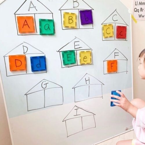 10 Ways To Use Magnetic Tiles In Literacy Activities - Connetix