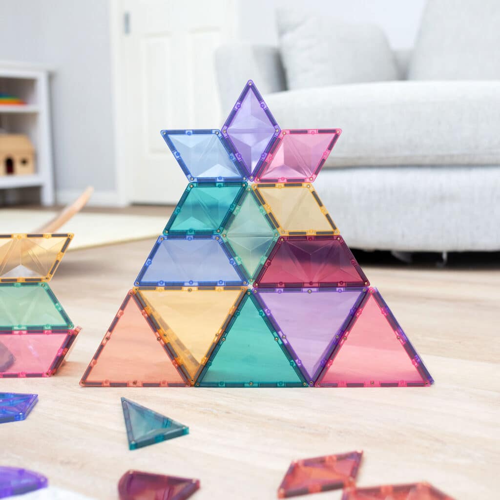 CONNETIX Pastel Shape Expansion Pack, 48 Pieces | Official Store