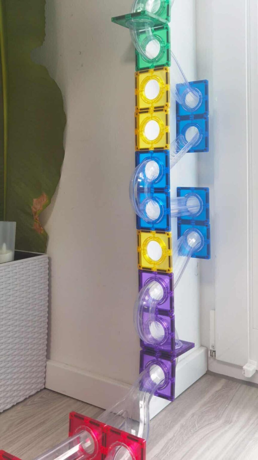 7 Creative Build Ideas using the CONNETIX Ball Run Pack