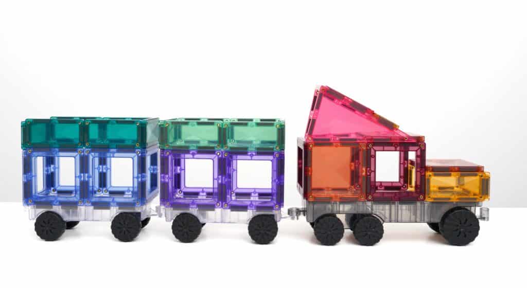 5 Creative Builds Using the CONNETIX Pastel Transport Pack