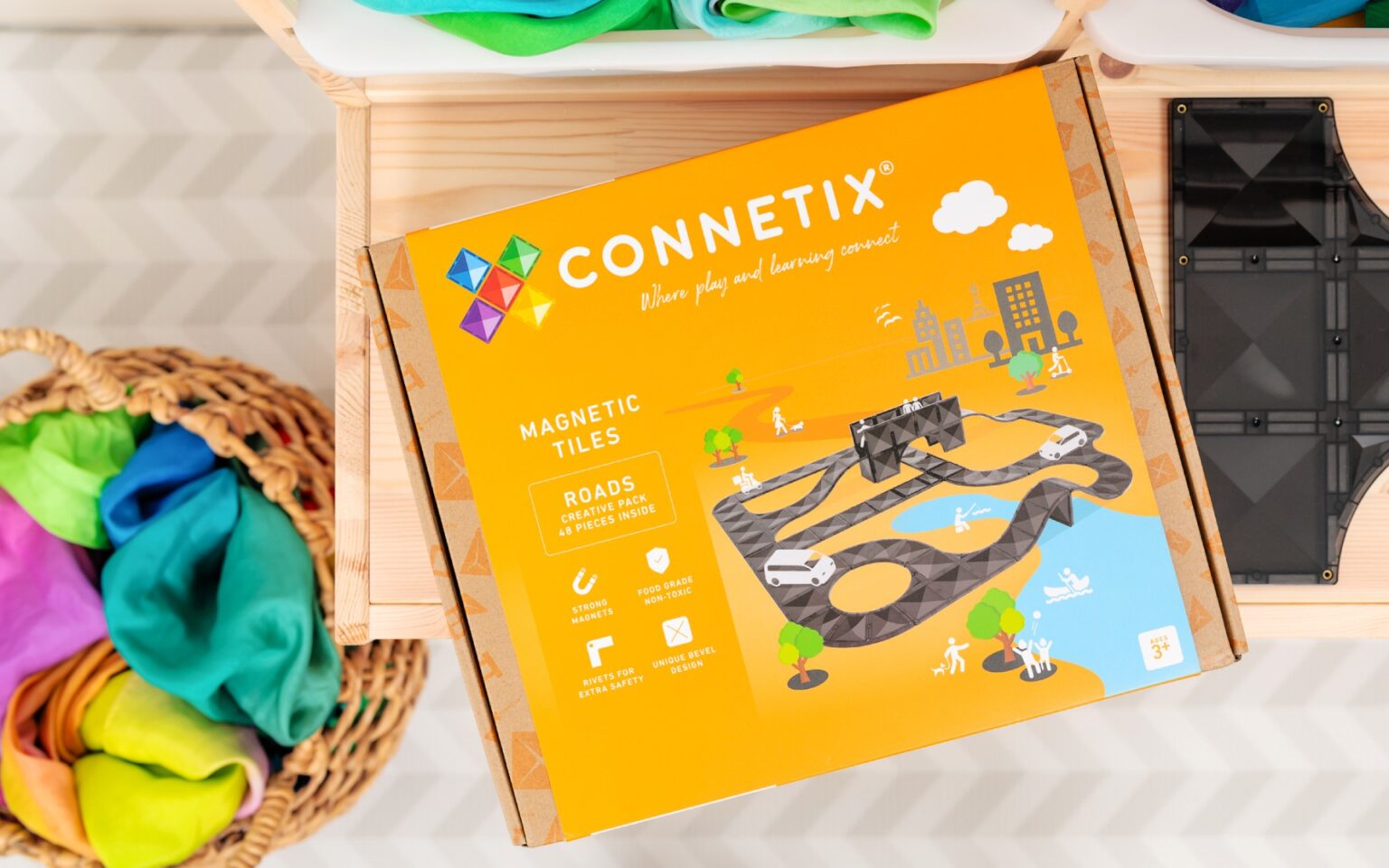 CONNETIX Creative Roads Pack 48 Pieces | Official Store