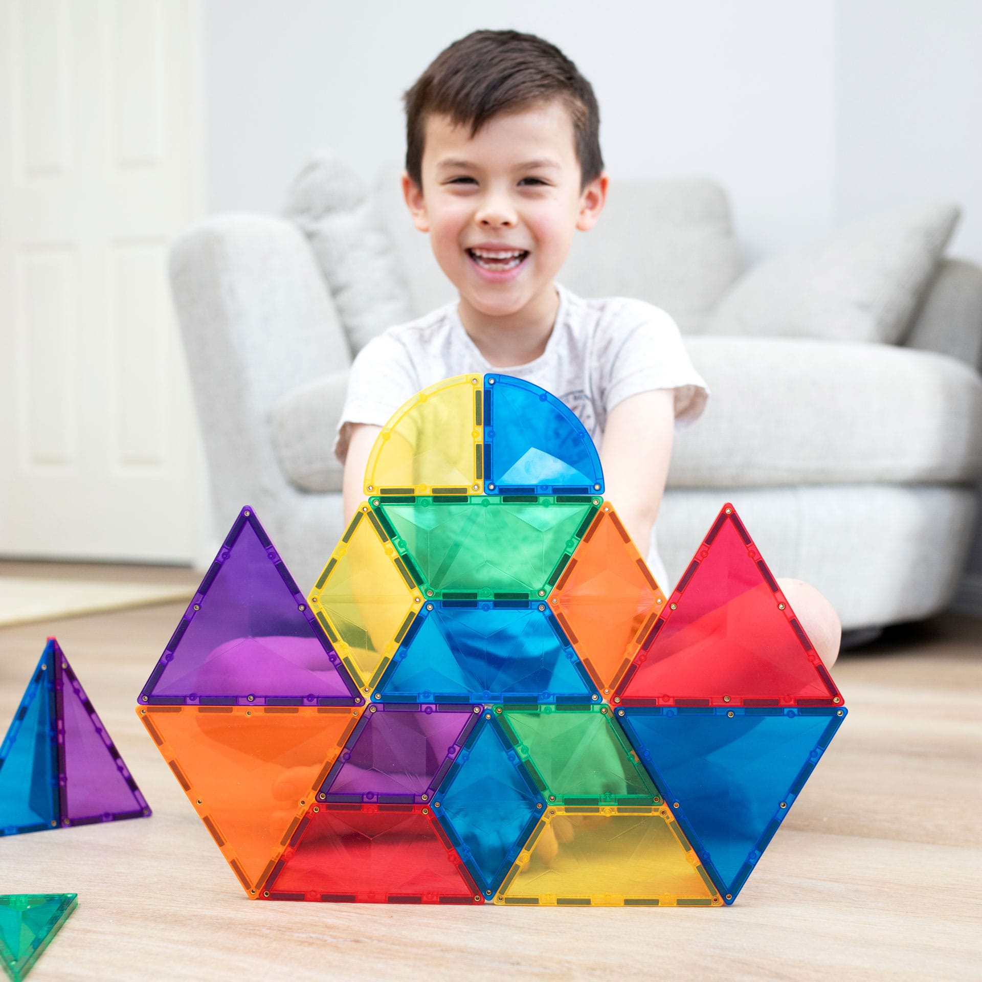 CONNETIX Rainbow Shape Expansion Pack, 36 Pieces | Official Store